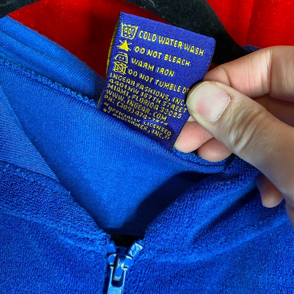 Corona | Jackets & Coats | Blue Corona Terry Jacket | Poshmark